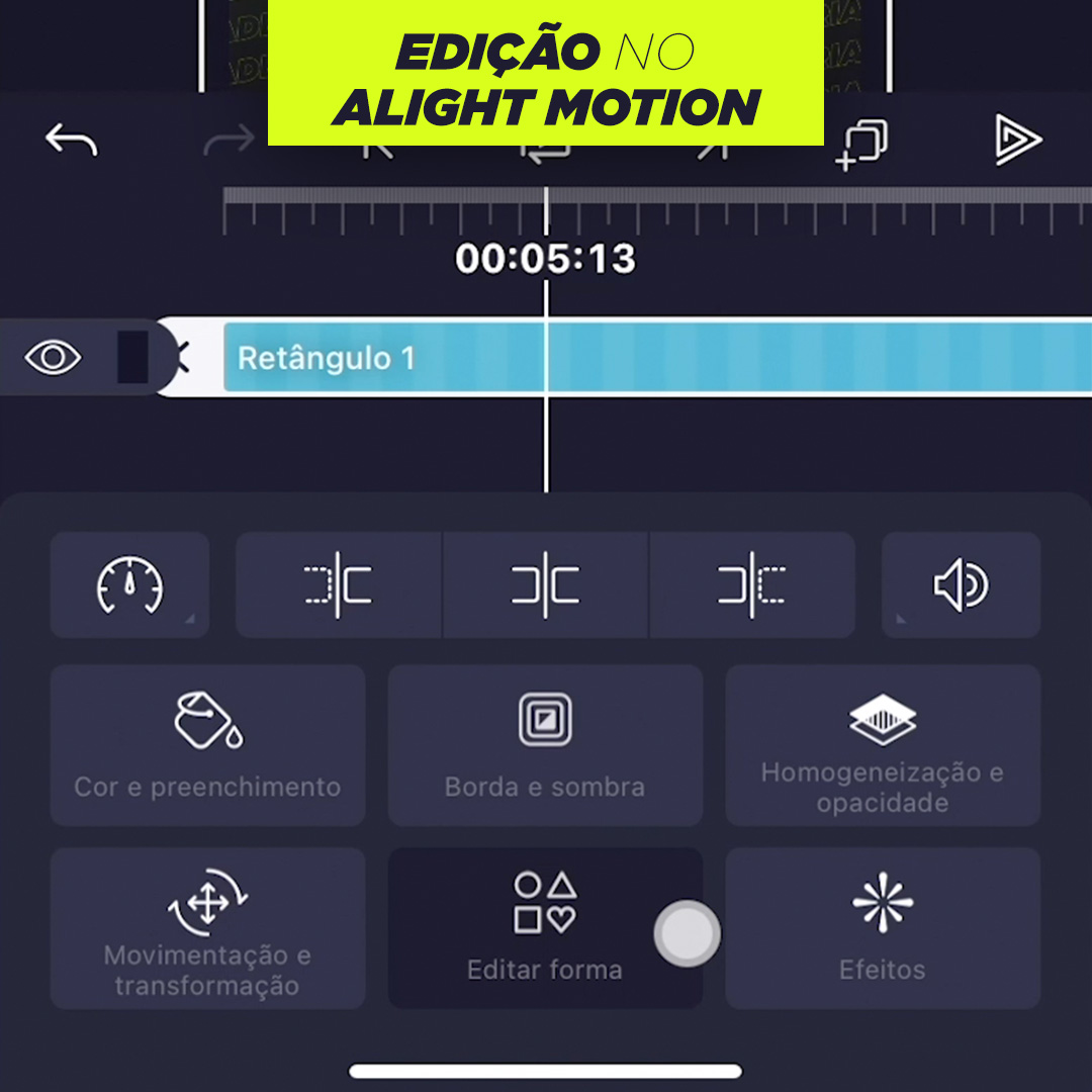 Como Editar no Alight Motion Camadas e Elementos? - Stories Animados